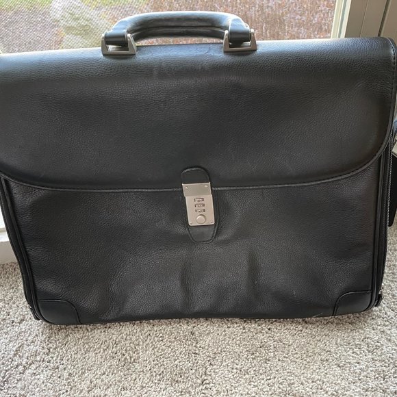T. Anthony | Accessories | Classic T Anthony Leather Attache Case W ...
